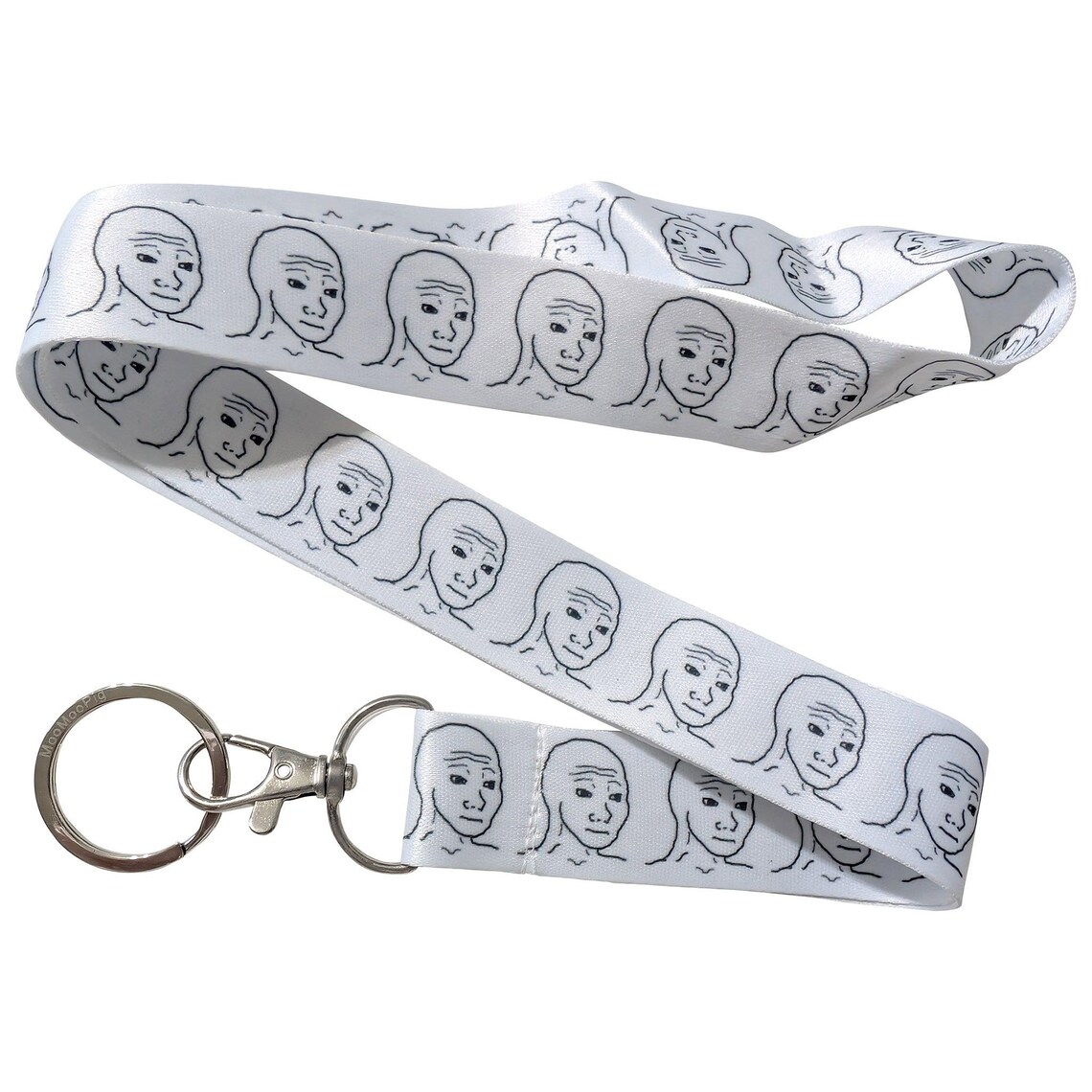 Wojak Feels Guy Meme Keychain Lanyard - Etsy