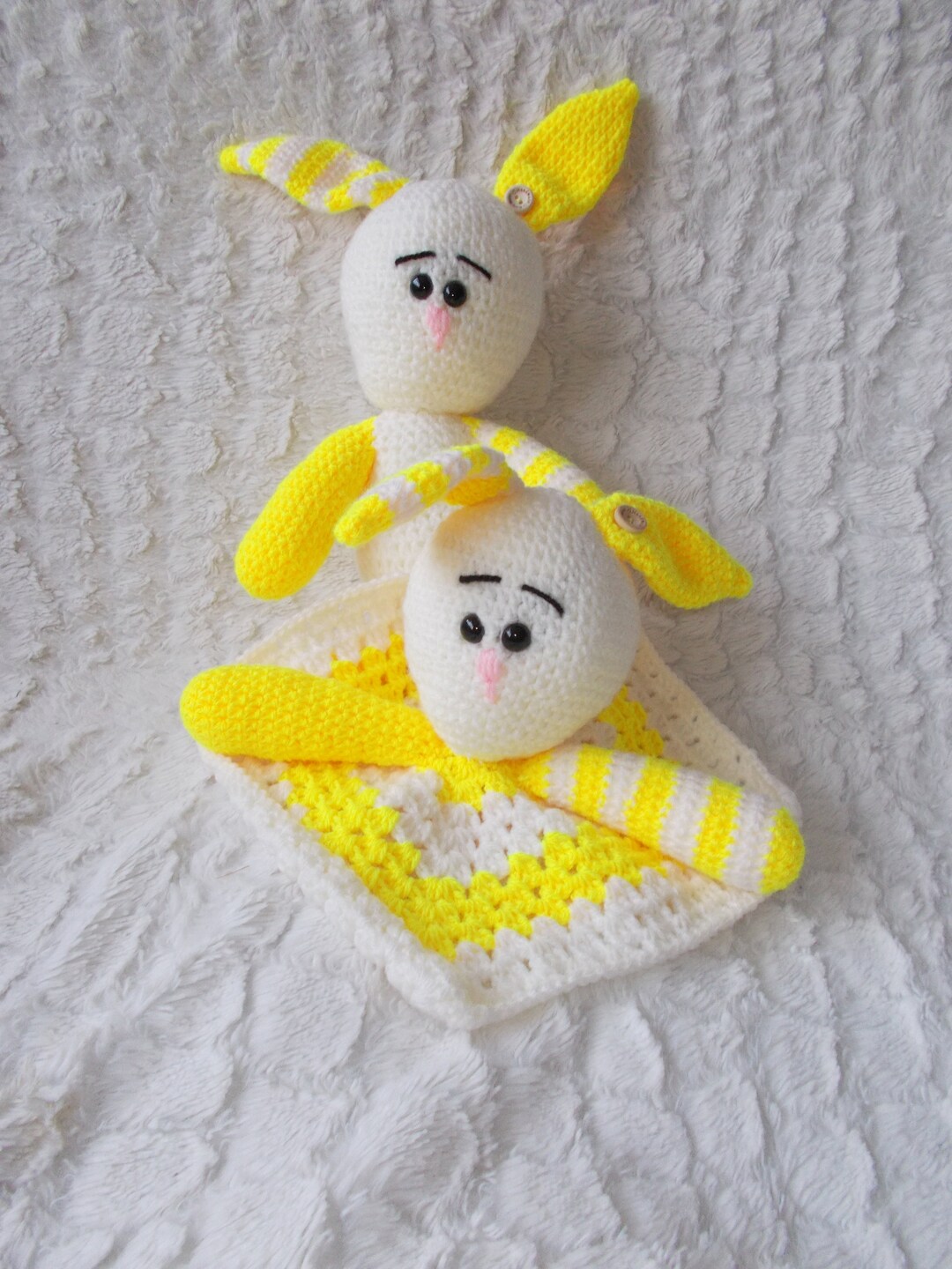 Crochet Bunny Comforter Set. - Etsy