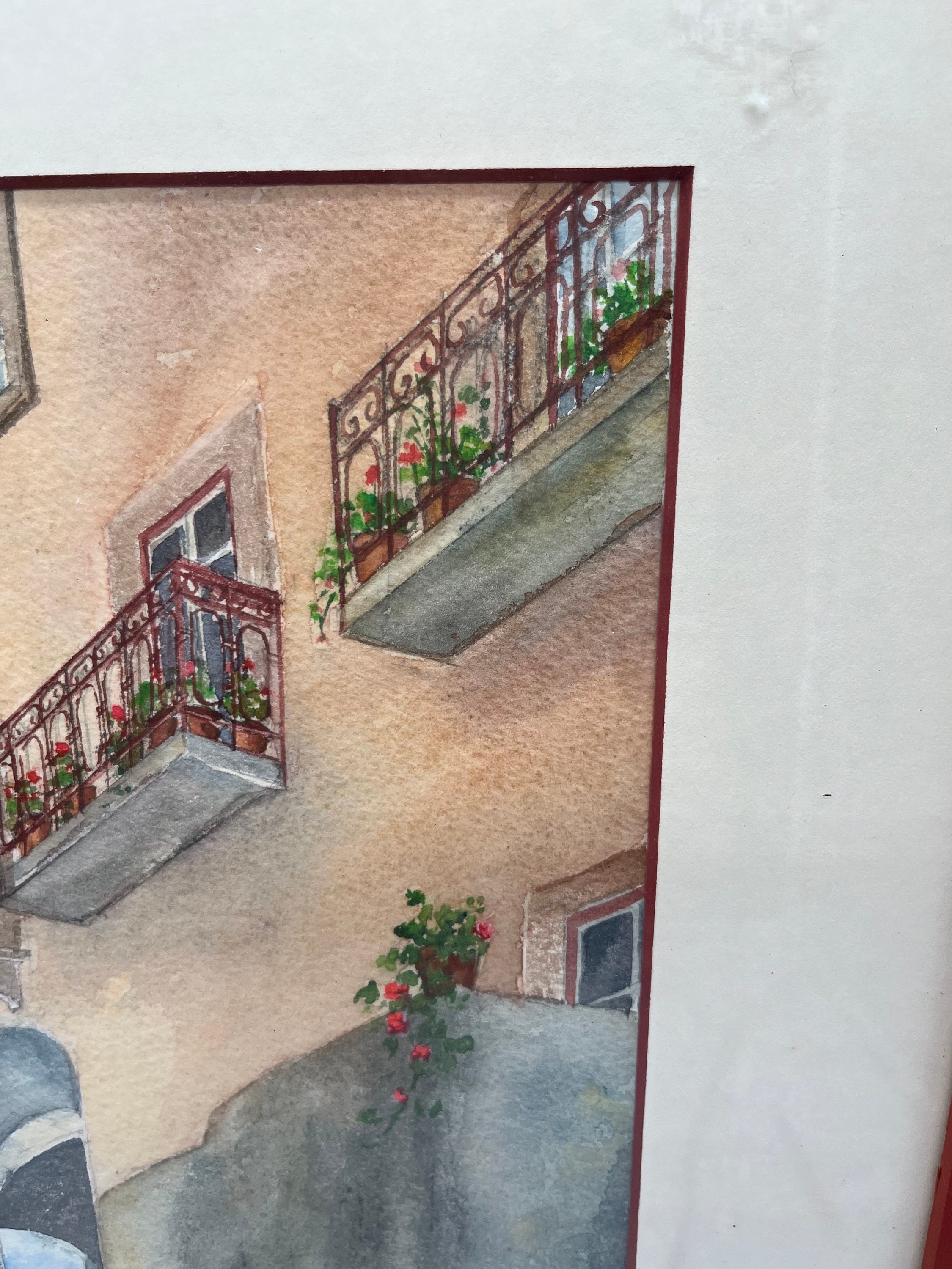 June L Webb Watercolor Painting Signed - Etsy