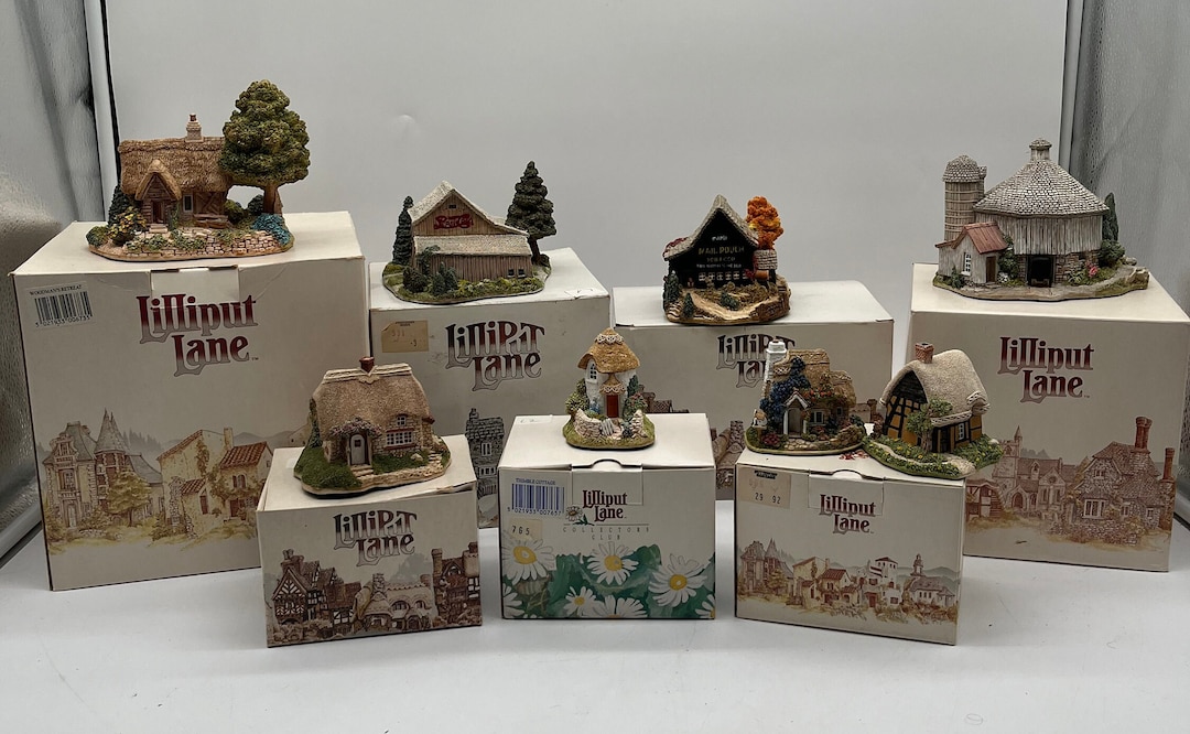 Lilliput Lane Cottage Collection - Etsy