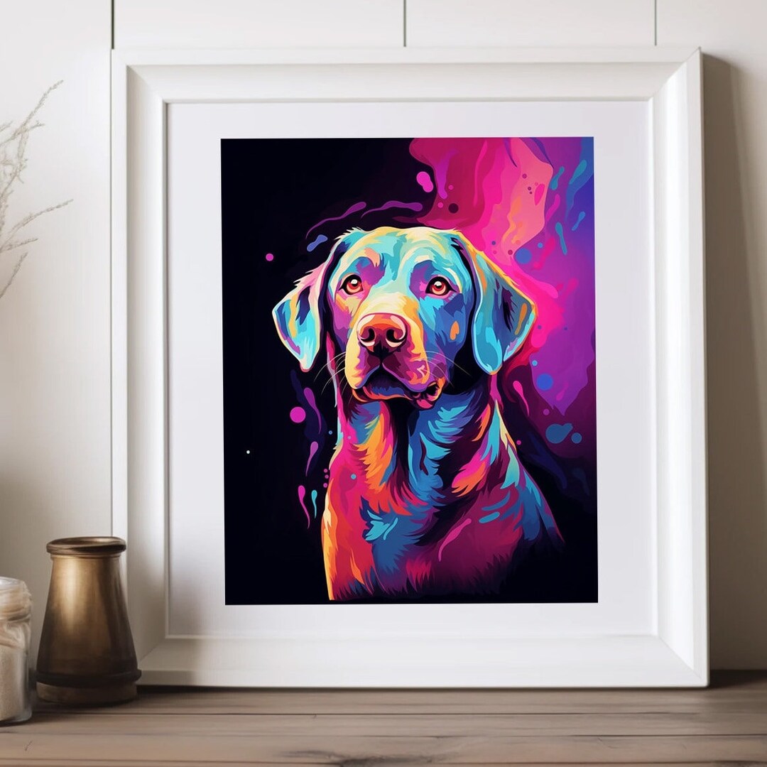 Labrador Retriever, Yellow Lab, Black Lab Digital Download Wall Art ...