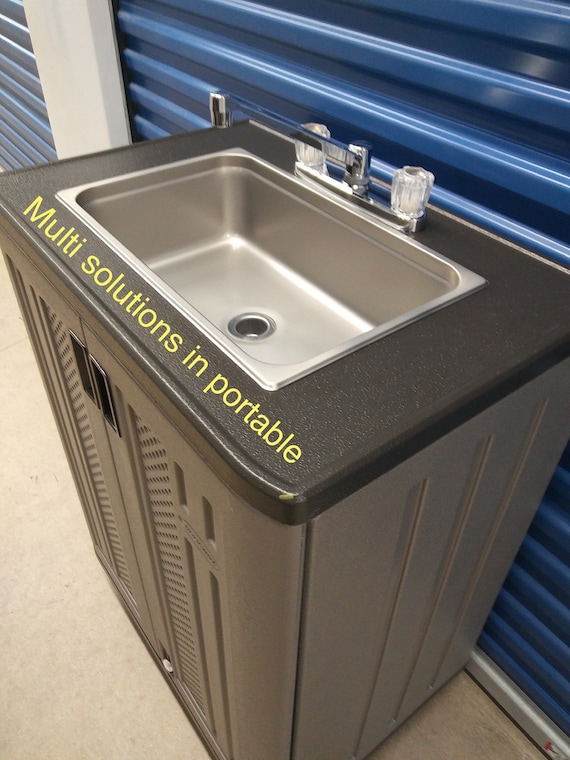 Portable Sink Mobile Handwash FULL SIZE Contained Hot and Cold | Etsy