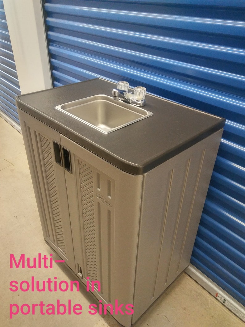 Portable sink mobile Handwash Self contained cold water | Etsy