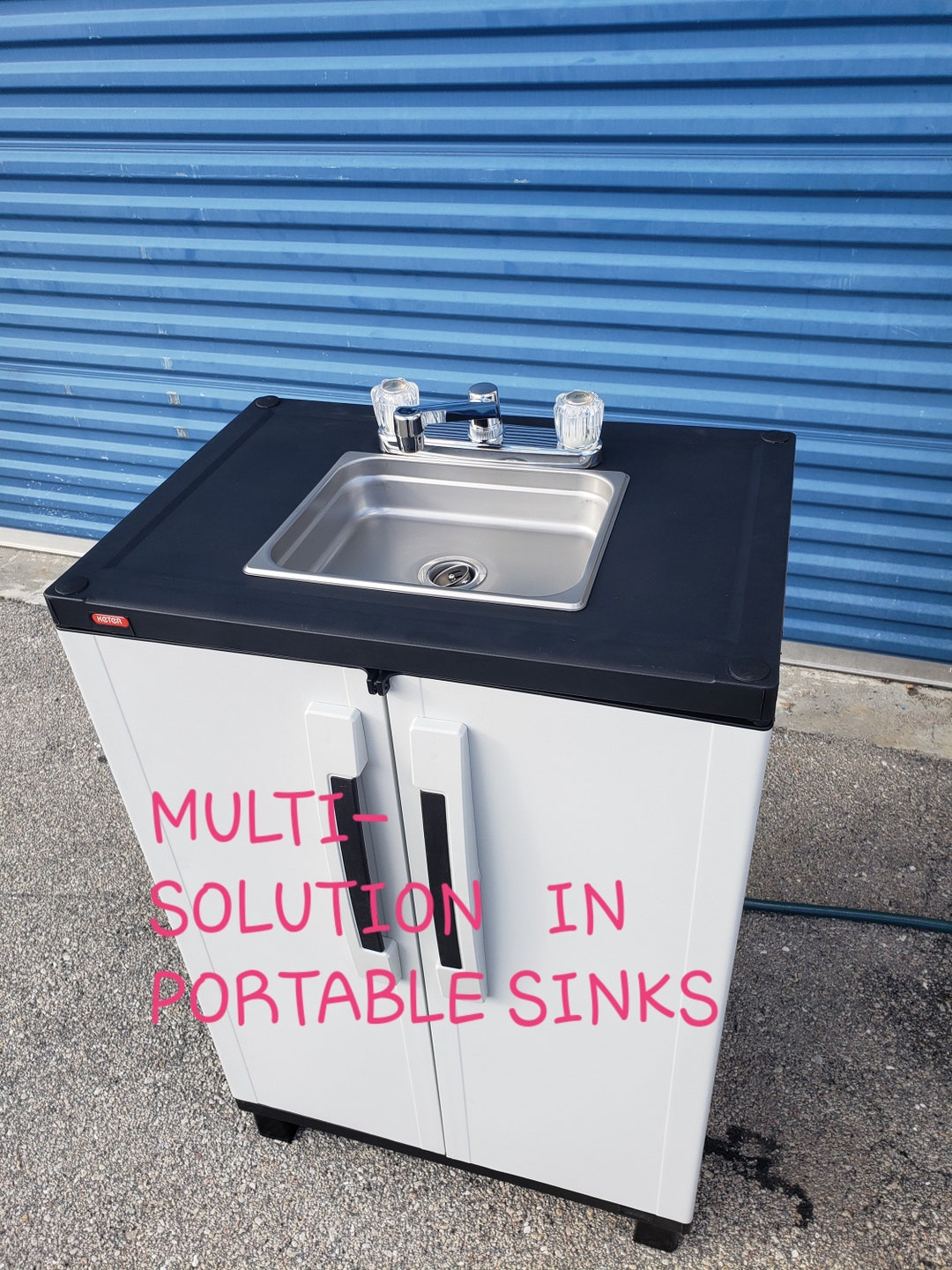 Outdoor Sink Portable Hand Washing Sink Station,self Contained,garden ...