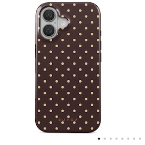 IPhone 16 Brown Polka Dot Case (burga) - Etsy