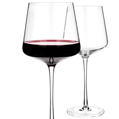 Crystal Wine Glasses Set Red Or White Wine Large Tall Etsy