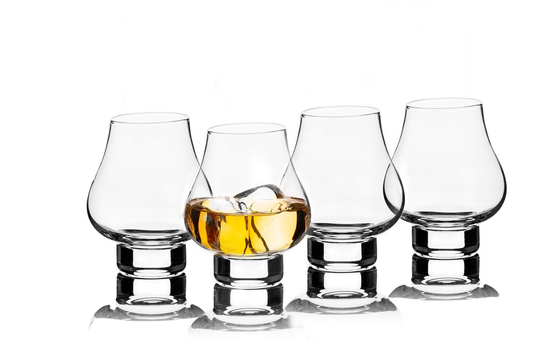 Bourbon Whisky Crystal Tasting Glasses Snifter - Handcrafted - 100% ...