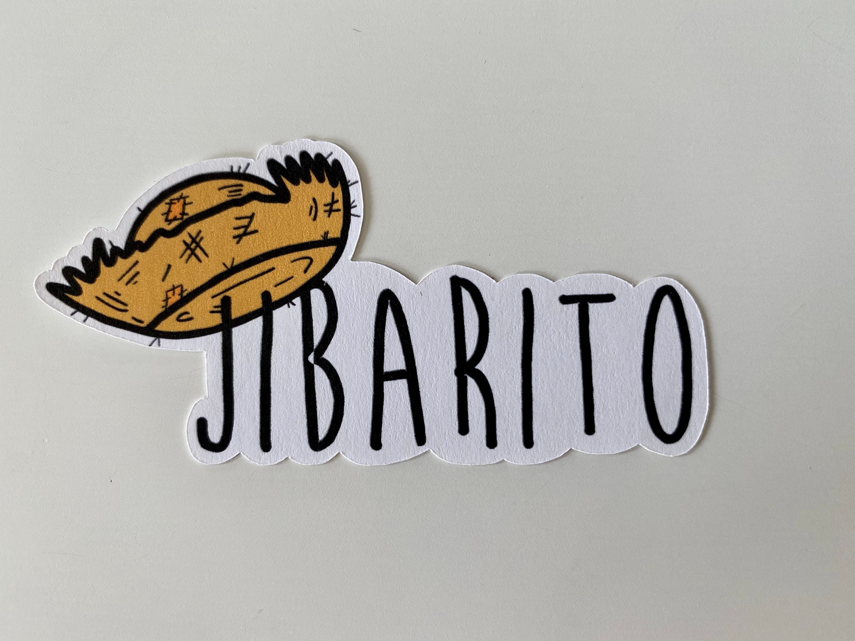 Jibarita/jibarito Puerto Rico pava Hat Matte Sticker or - Etsy