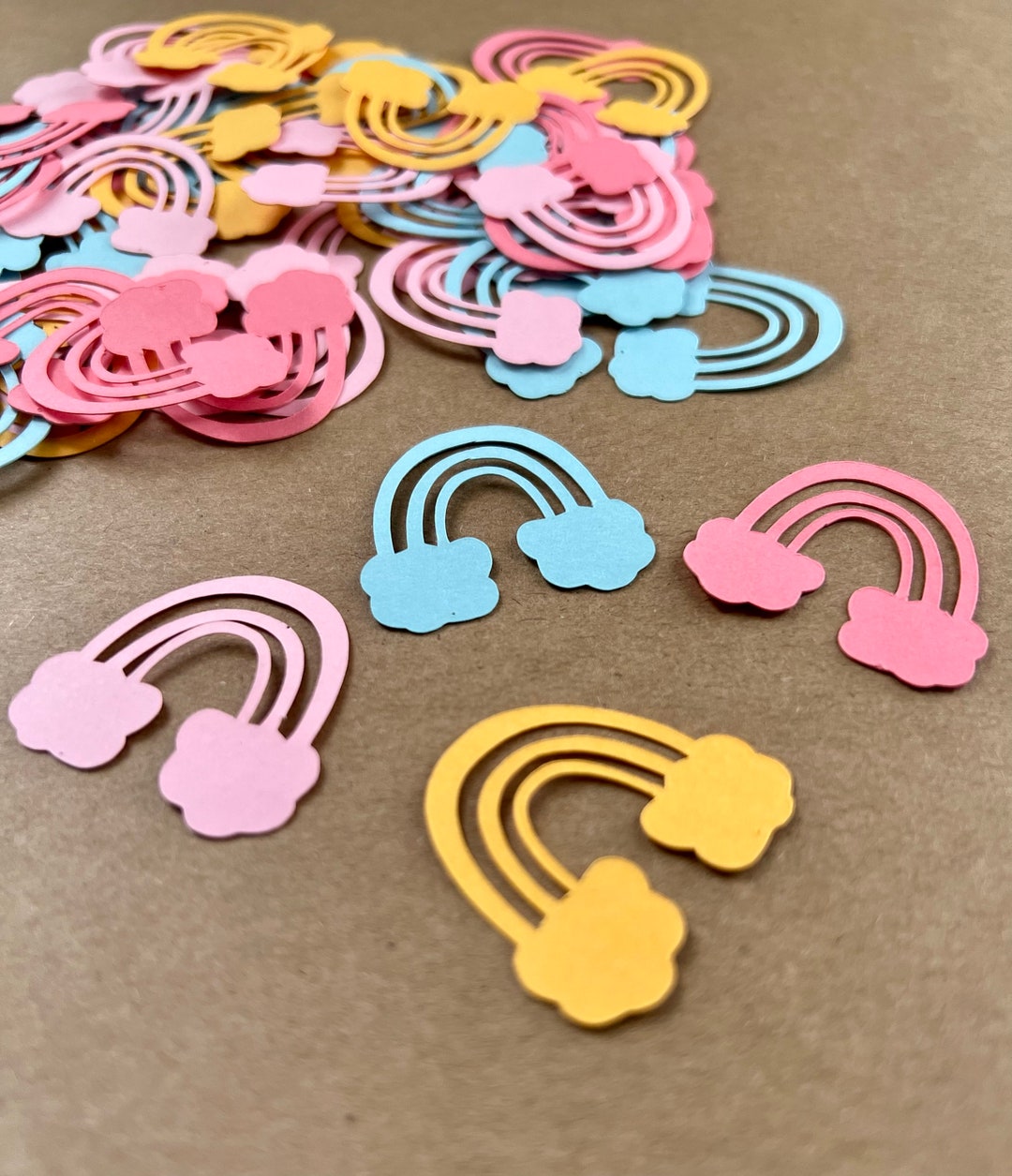Rainbow Confetti/ Boho Confetti/ Birthday Confetti/ Baby Shower/ Party ...
