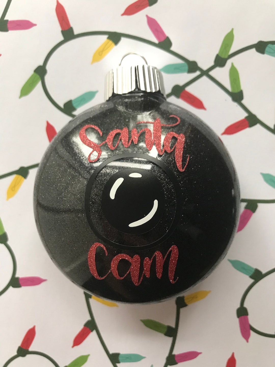 Santa/elf Cam Christmas Ornaments - Etsy