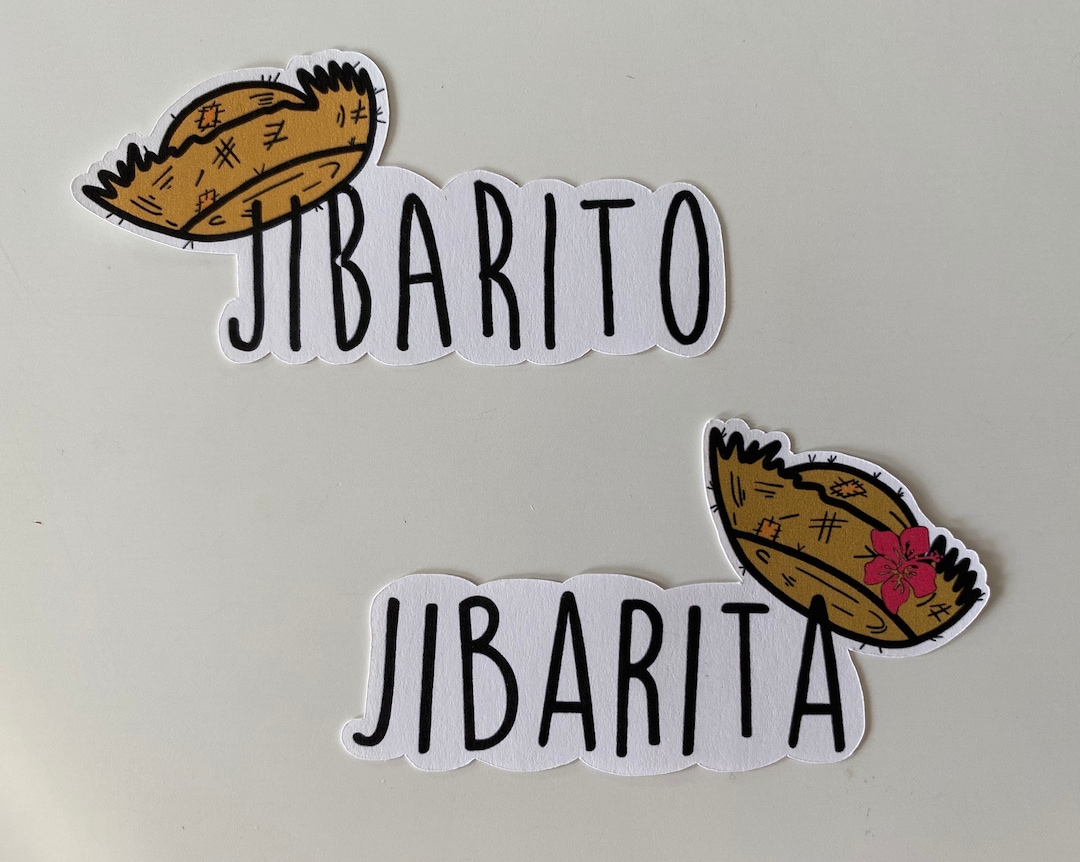 Jibarita/jibarito Puerto Rico “pava” Hat Matte Sticker or Weatherproof ...