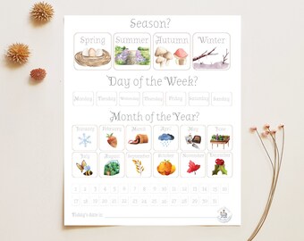 Montessori Circle Time - Etsy