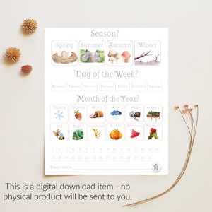 Perpetual Waldorf Calendar for Each Child to Use | Montessori |waldorf ...