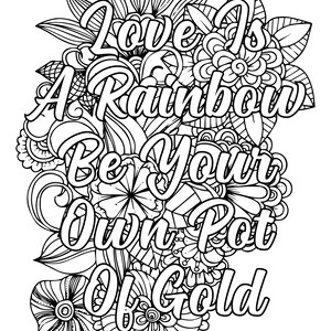 Digital Coloring Page Love and Laughter - Etsy