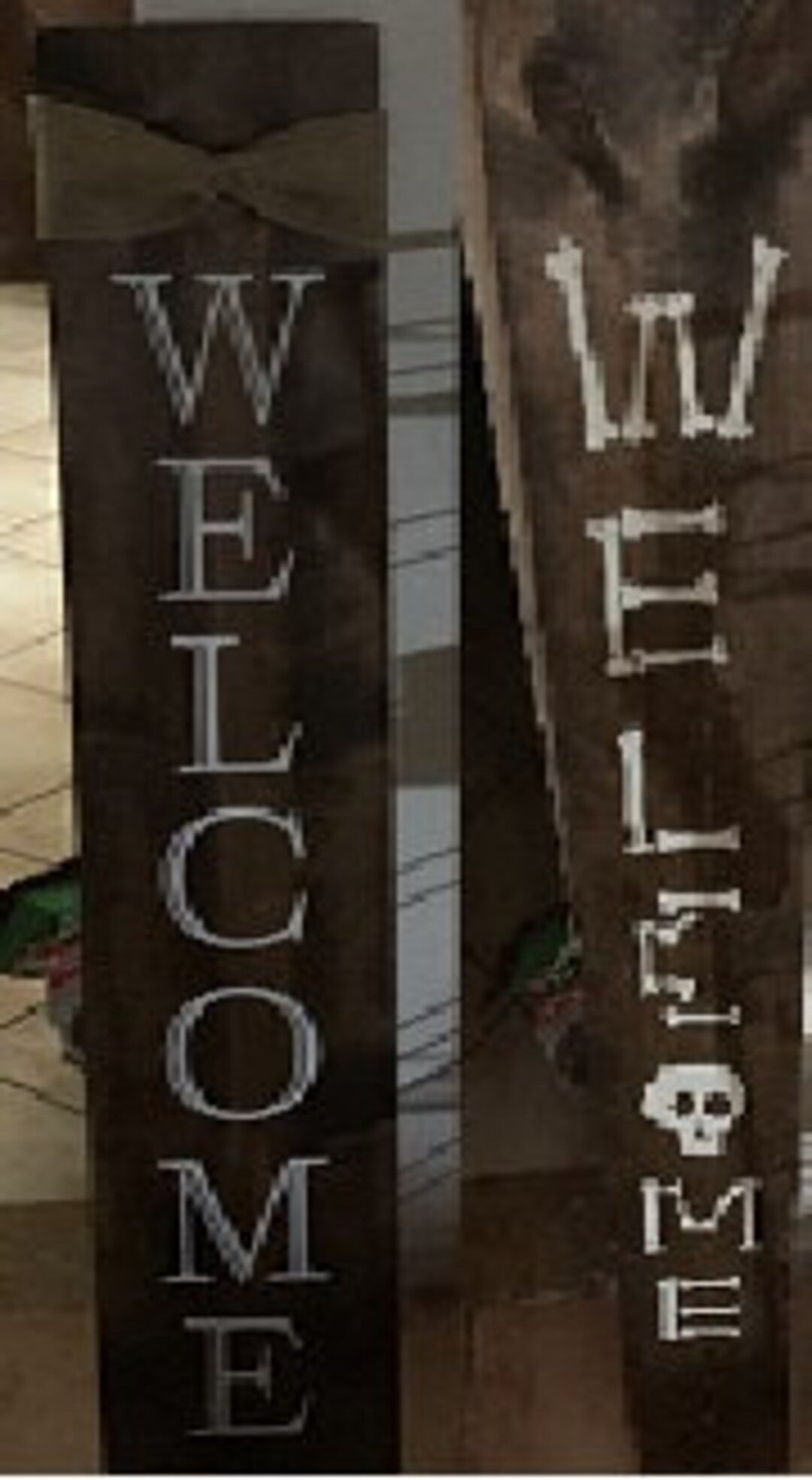 Rustic Outdoor Welcome Sign - Etsy