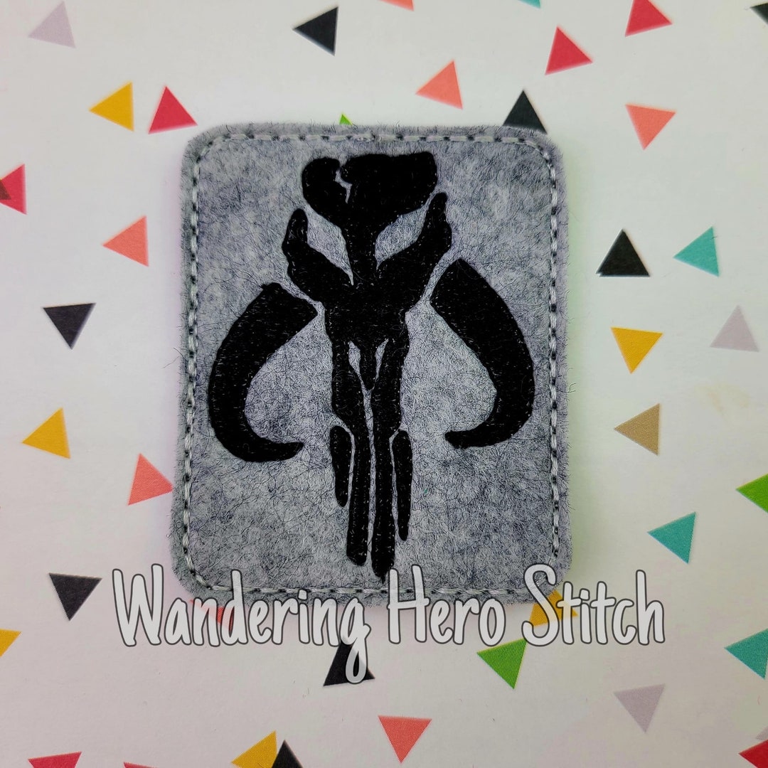 Mythosaur Feltie Design - Mando Feltie Design - Digital File - Machine ...