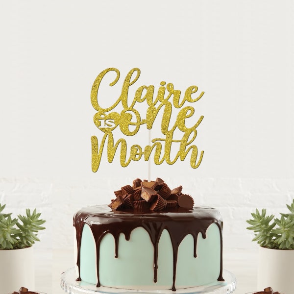 9 Months Cake Topper - Etsy