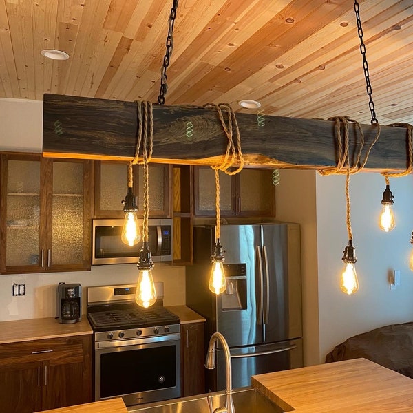 Wood Beam Light - Etsy