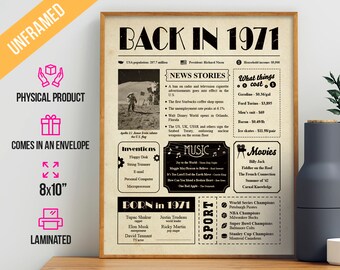 Back in 1971 - Etsy