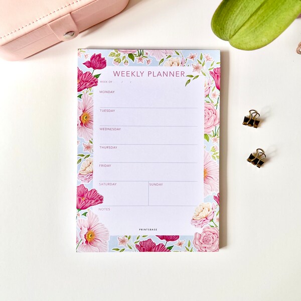 Weekly Planner Pad - Etsy
