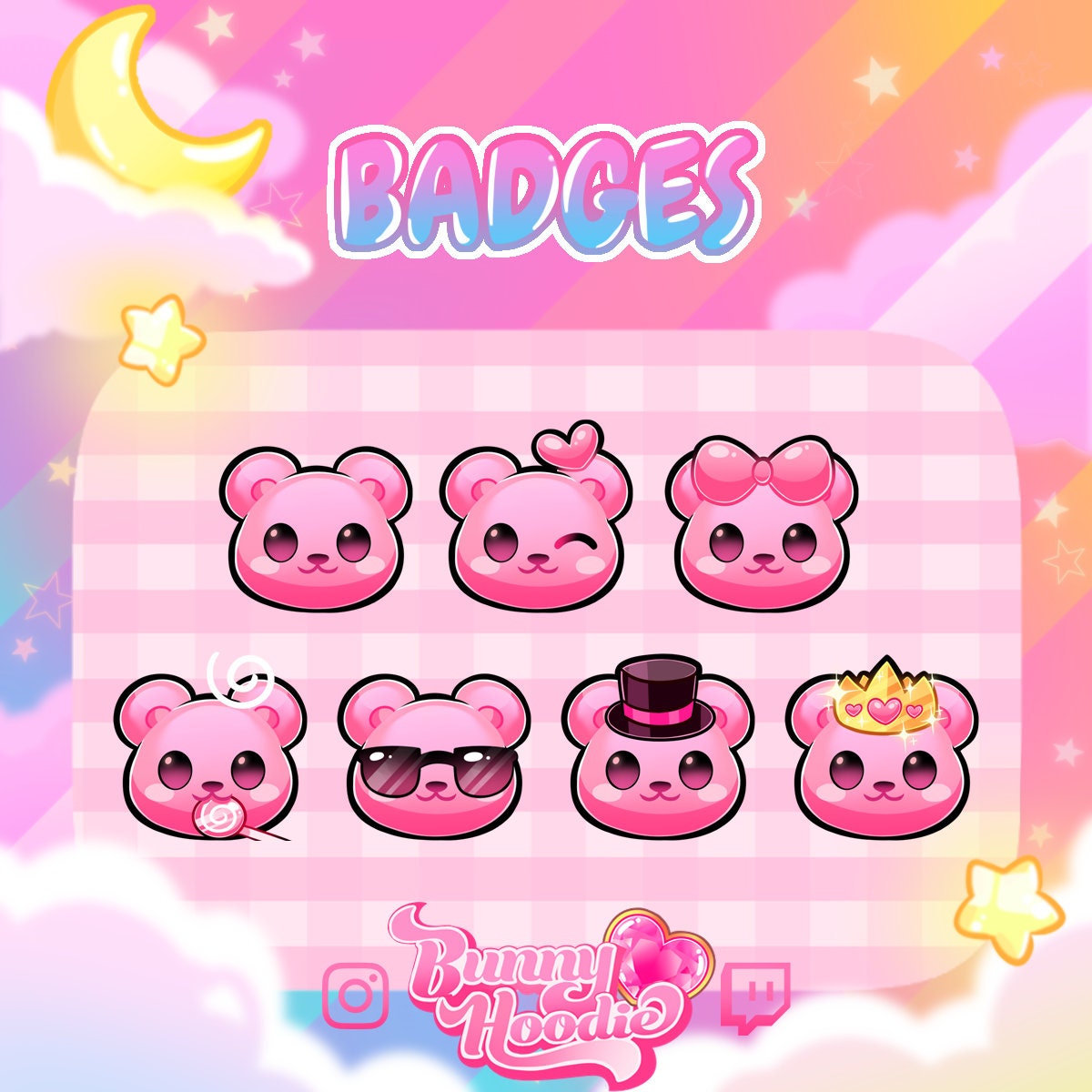 Kawaii Milk Carton Badges Discord Emote Cute Sippy Drinks Chocolate ...