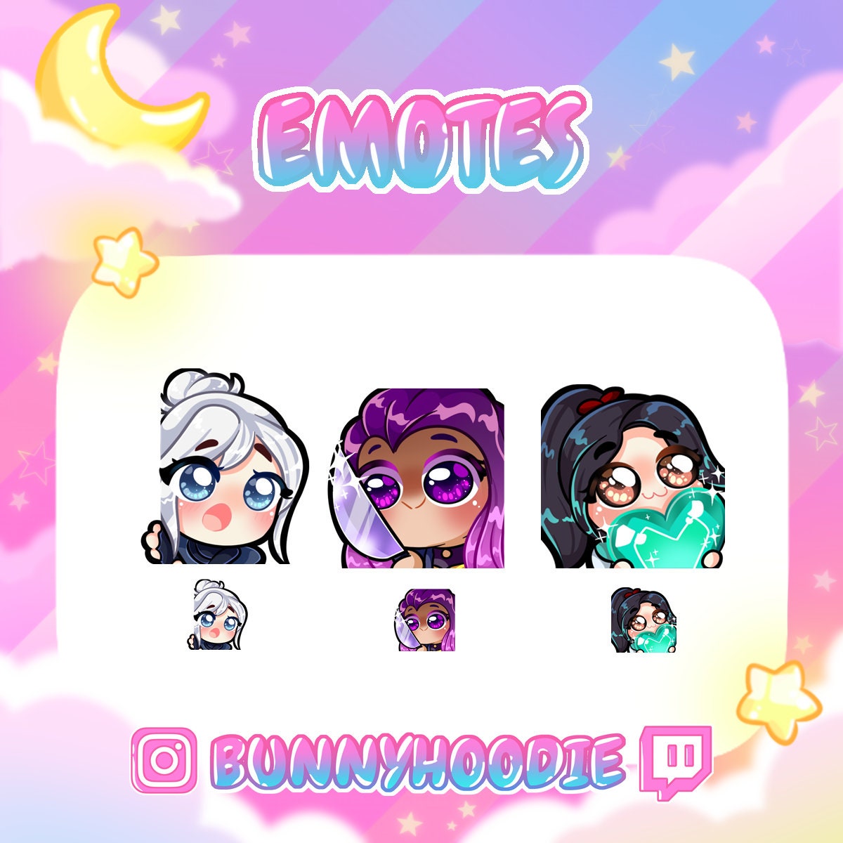 Valorant Emote Pack Cute Jett 8 Twitch/Discord Emotes Art ...