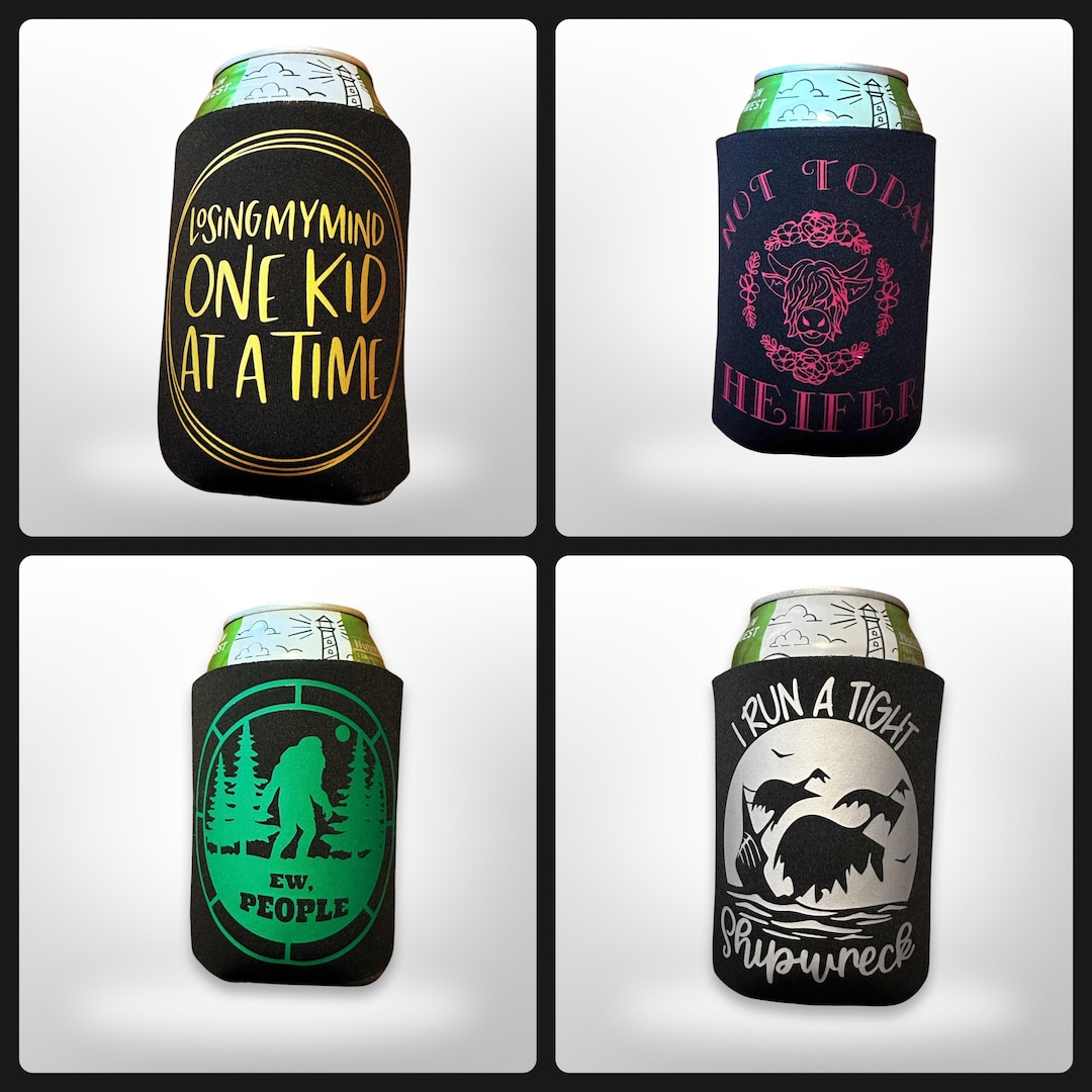 Funny Can Koozies Beer Koozies Can Coolers. - Etsy