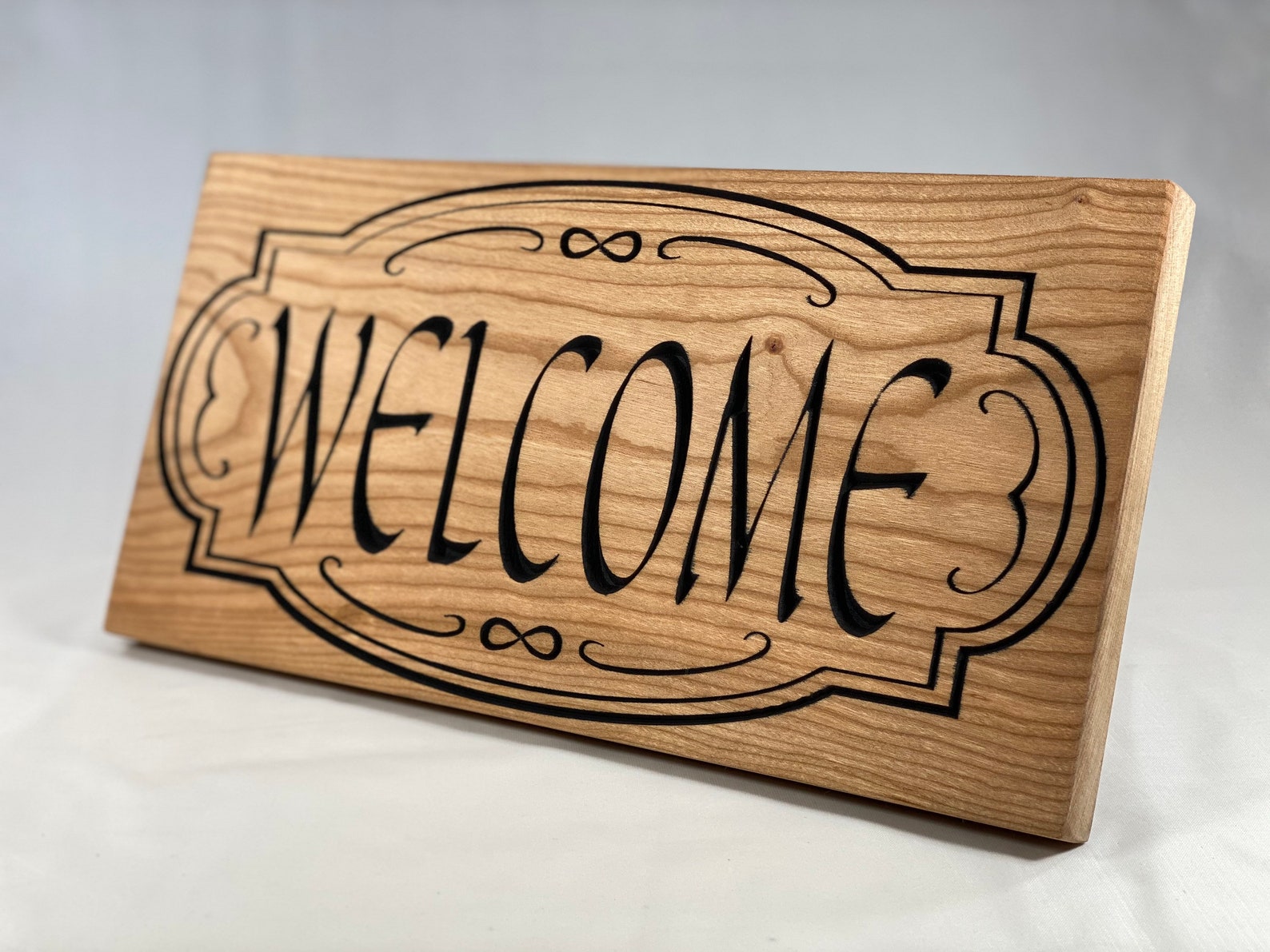 Custom engraved welcome sign | Etsy