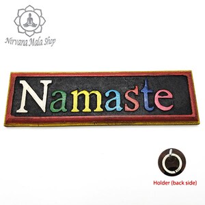 Wooden Antiqu Namaste Wall Decor/ Wall Hanging - Etsy