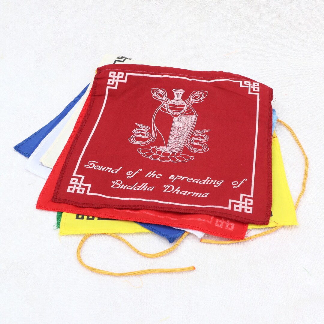 Tibetan Healing Prayer Flags, Nepali Prayer Flags, Home Decor, Cotton ...