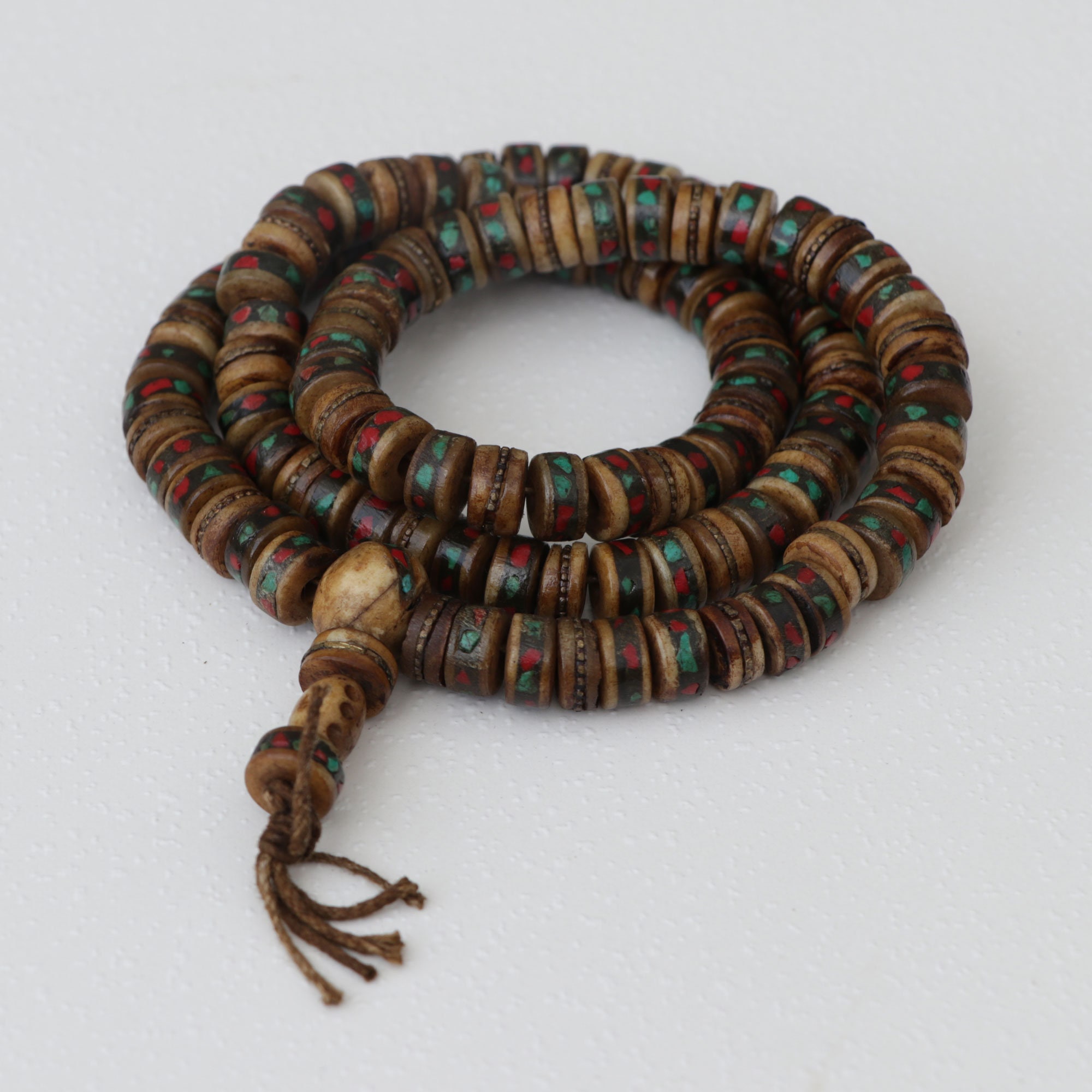 Simple Yak Bone Mala Animal Bones, Authentic Design, Mala | atelier ...