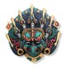 Hand-painted Resin Garuda Face Mask Wall Hanging/ Decor, Garuda Statue ...