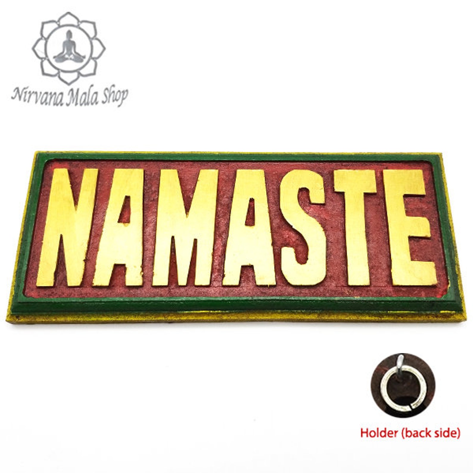 Wooden Antiqu Namaste Wall Decor/ Wall Hanging - Etsy