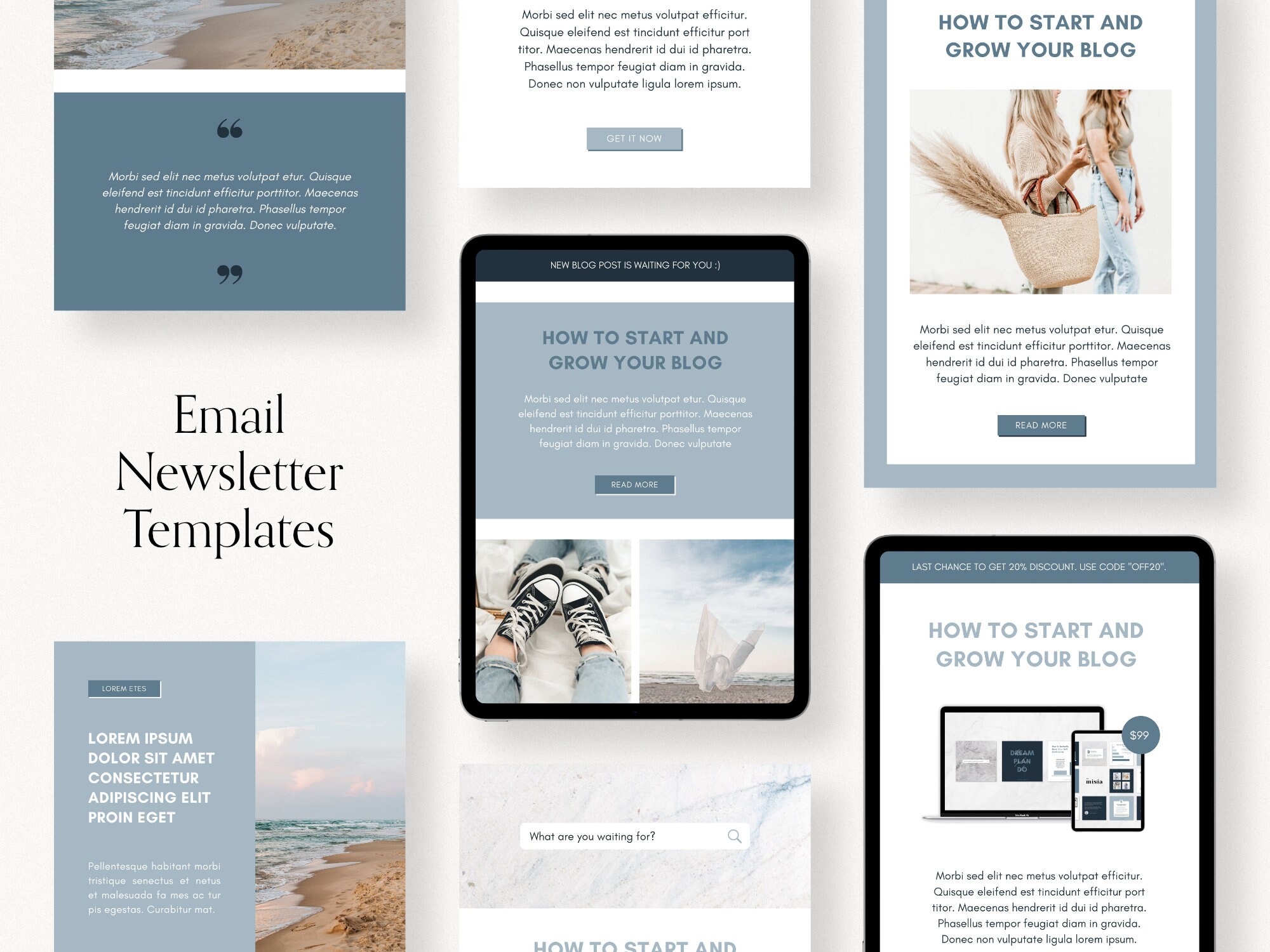 20 Email Newsletter Templates For Canva Email Marketing Newsletter