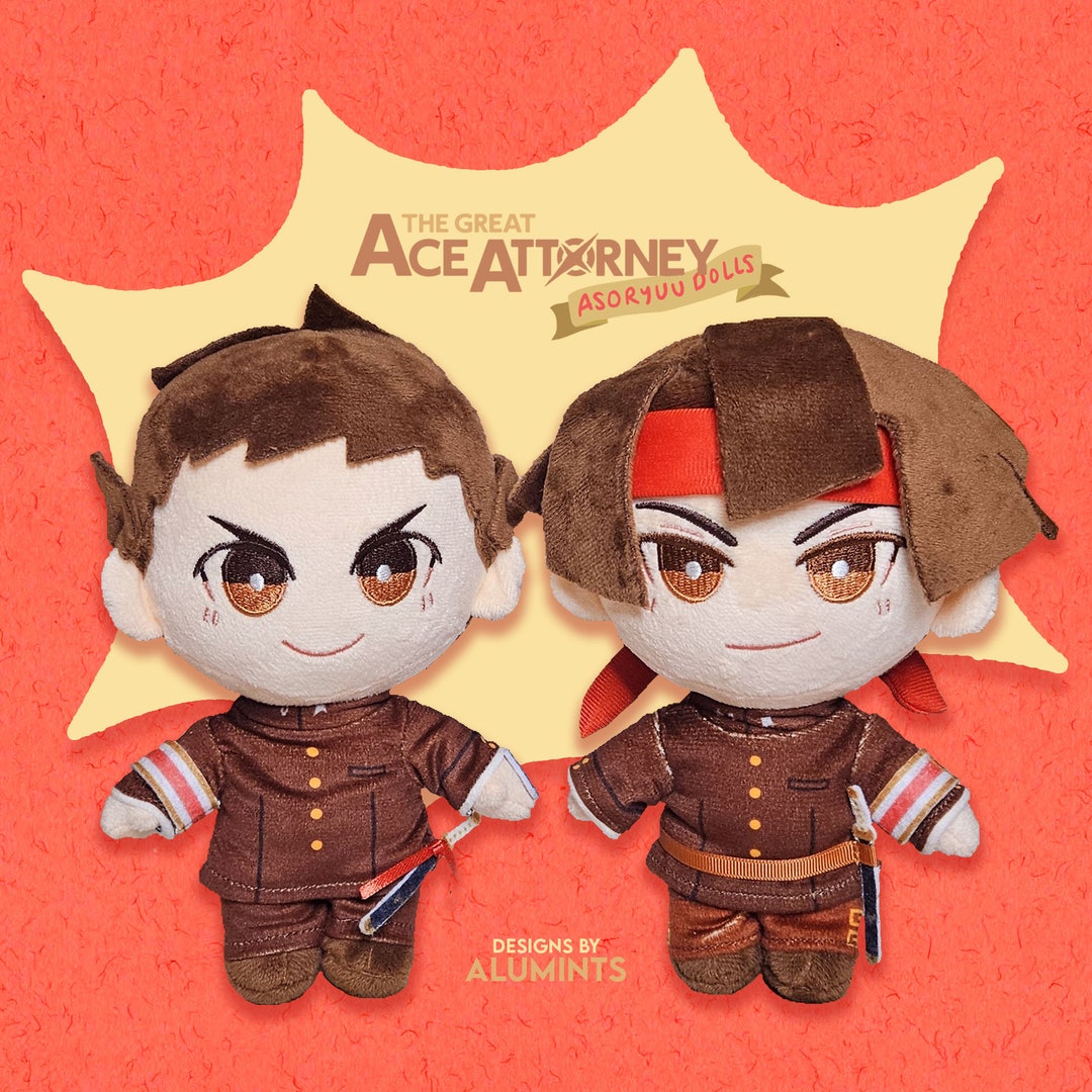 The Great Ace Attorney TGAA DGS Asougi Ryuunosuke Asoryuu Plushies ...