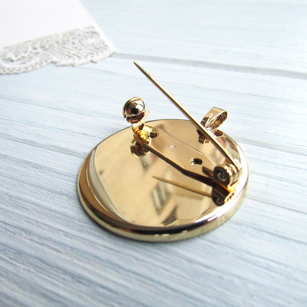Brooch Base - Etsy