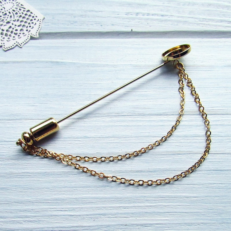 Lapel Pin Chain - Etsy