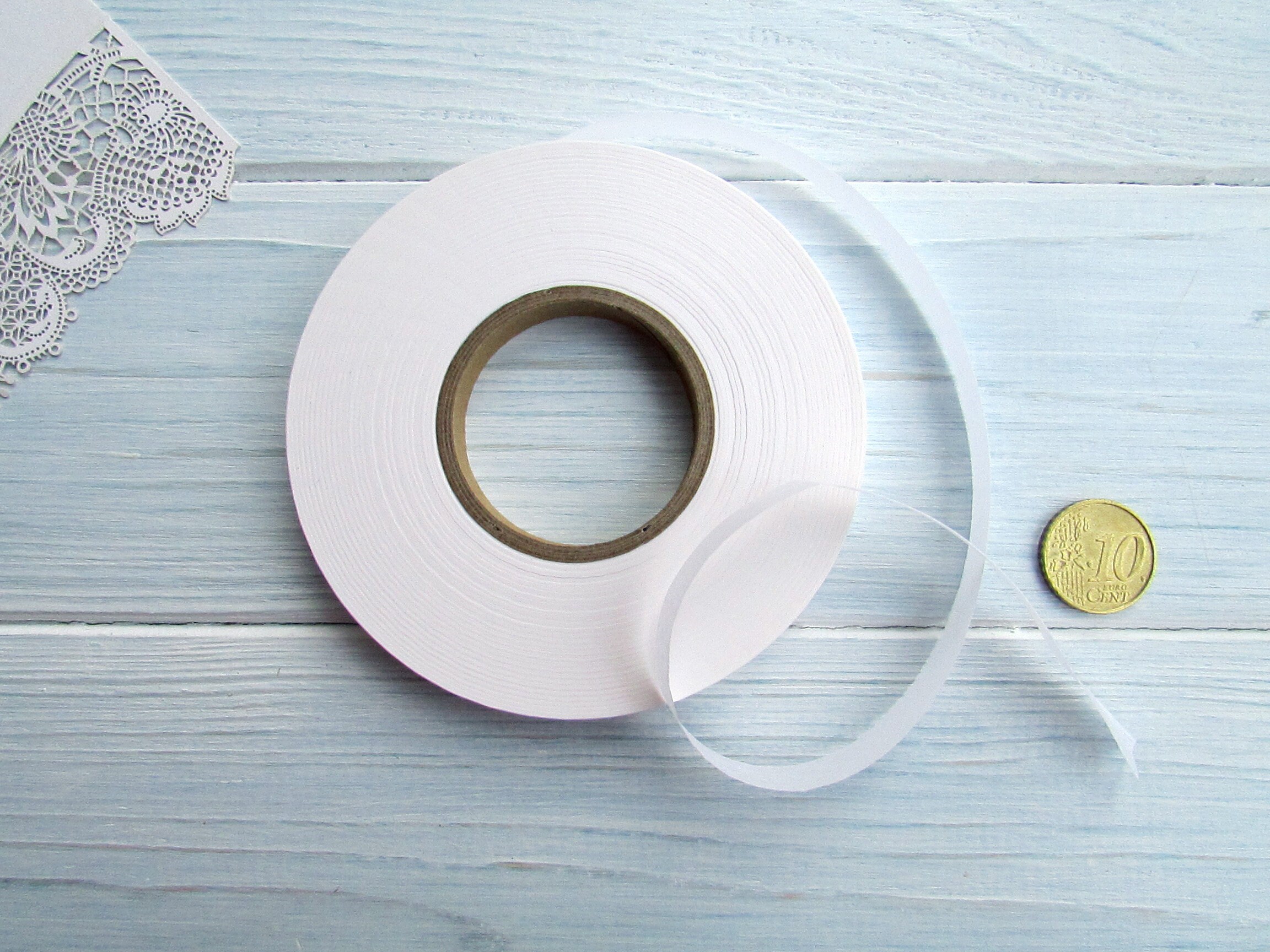 Japanese Paper White Tape 9 Mm for Making Silk Flowers - Etsy