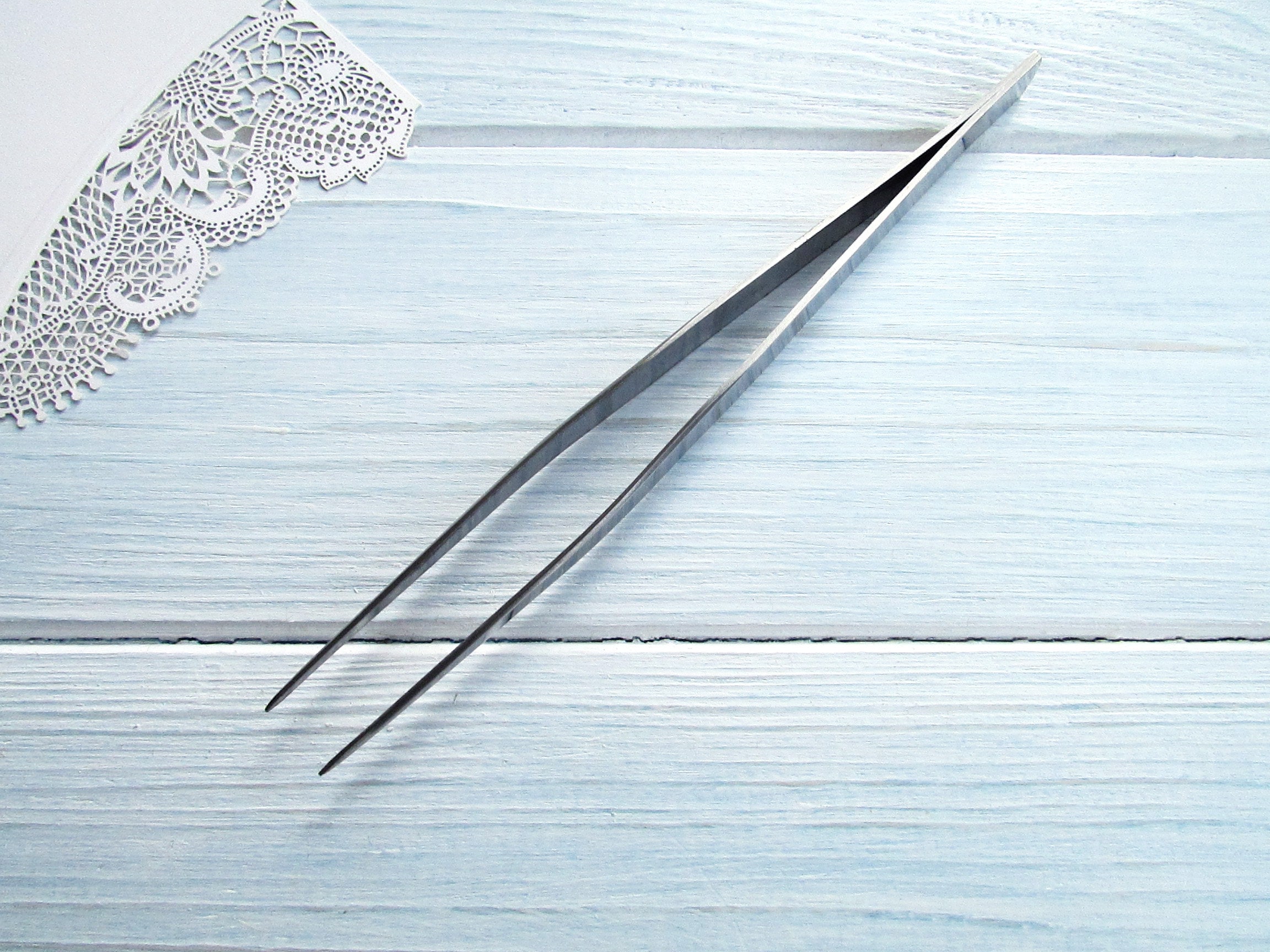 Japanese Stainless Steel Tweezers L 150 mm | Etsy