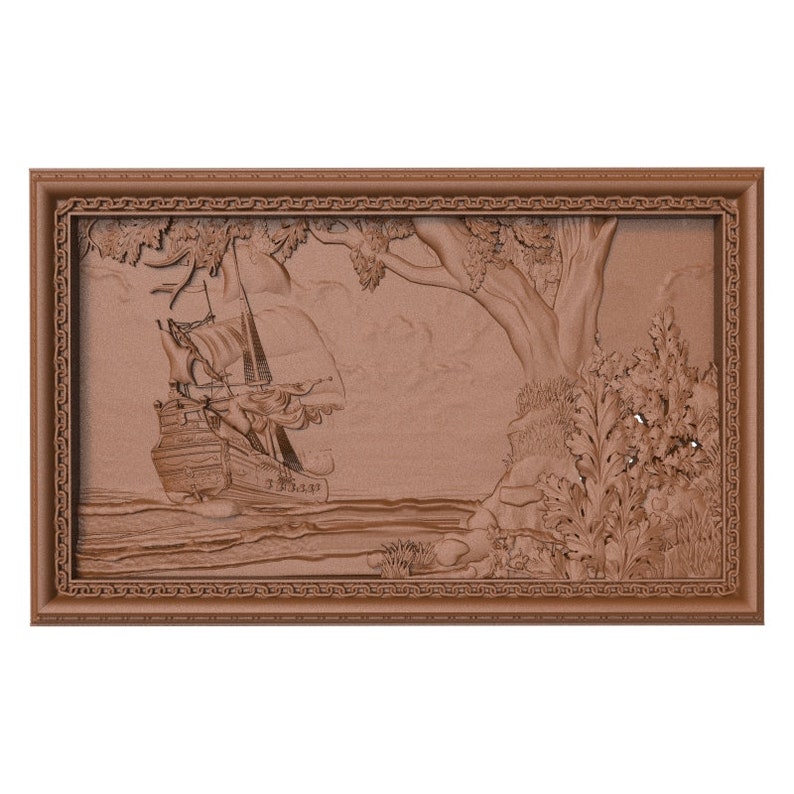 3D STL Model for CNC Router Engraver, Carving Machine Relief, CNC Files ...