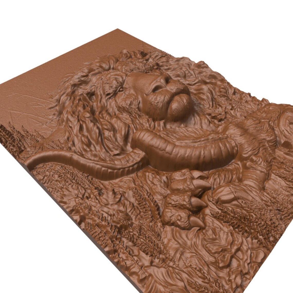 3D STL Model for CNC Router Engraver, Carving Machine Relief, CNC Files ...