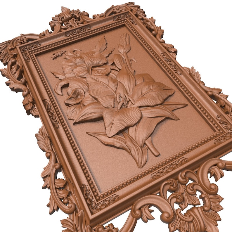 3D STL Model for CNC Router Engraver, Carving Machine Relief, CNC Files ...