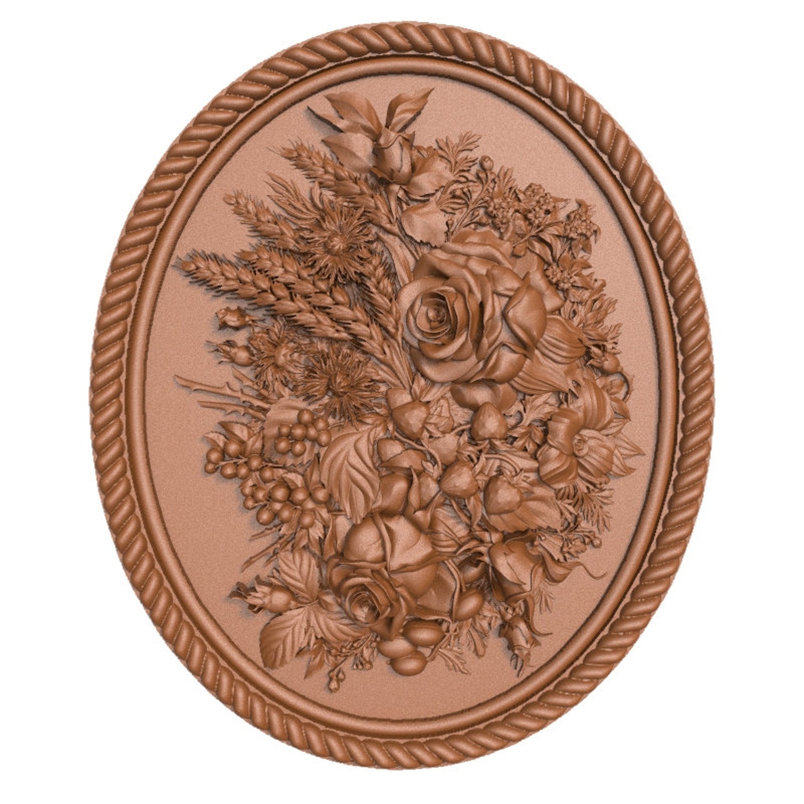 3D STL Model for CNC Router Engraver, Carving Machine Relief, CNC Files ...