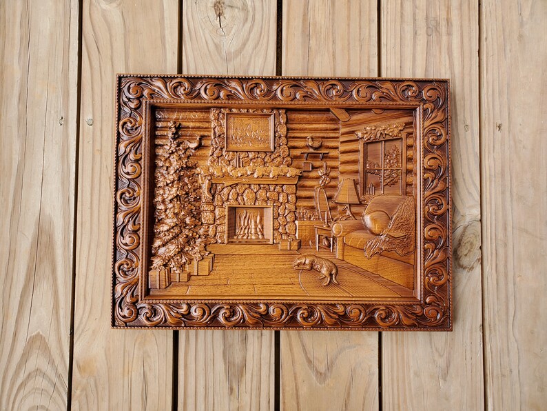 3d Stl Model For Cnc Router Engraver Carving Machine Relief Etsy