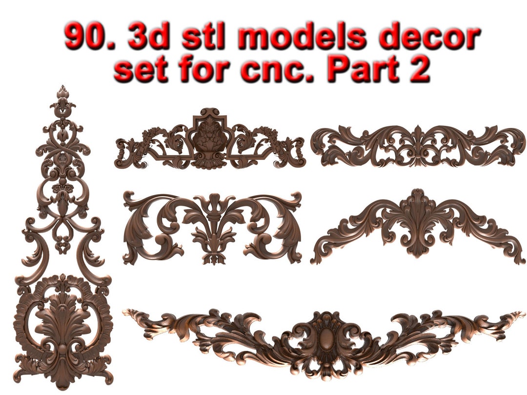 3d Stl Model For Cnc Router Engraver Carving Machine Cnc Files For