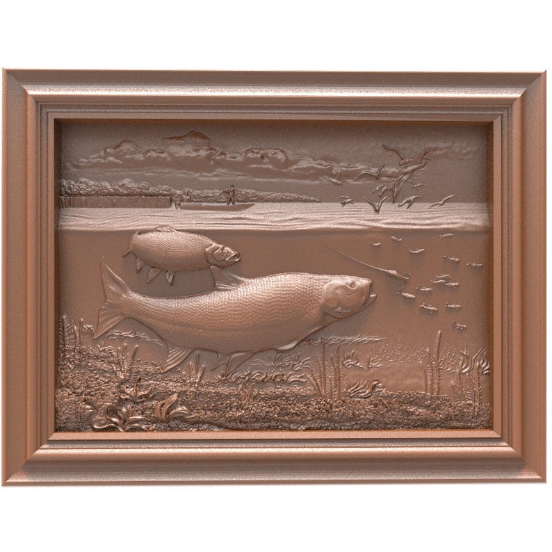 3D STL Model for CNC Router Engraver, Carving Machine Relief, CNC Files ...