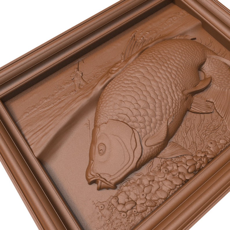 3D STL Model for CNC Router Engraver, Carving Machine Relief, CNC Files ...