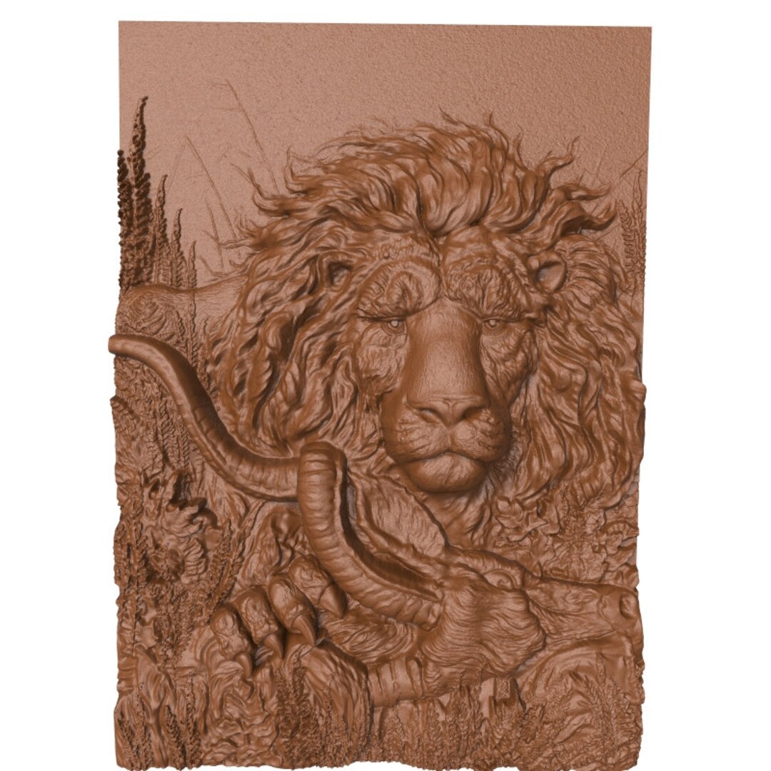 3D STL Model for CNC Router Engraver, Carving Machine Relief, CNC Files ...