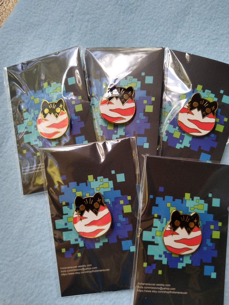 Digimon Hatching Botamon Enamel Pin - Etsy