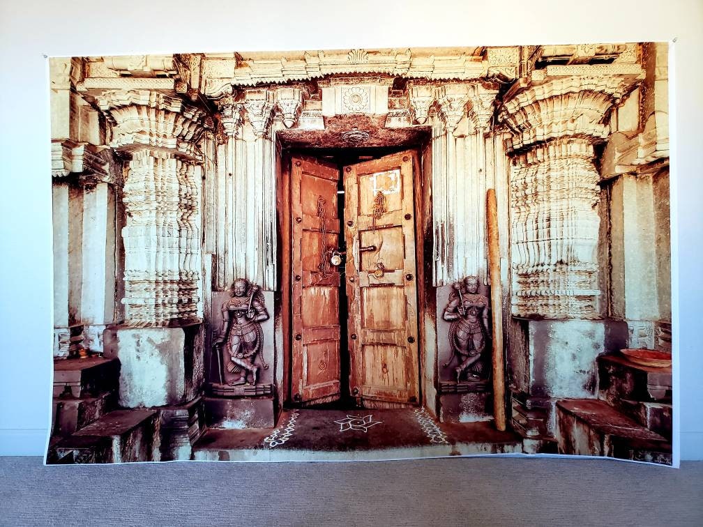 Indian Hindu Temple Backdrop/ Photography Temple Backdrop/ - Etsy